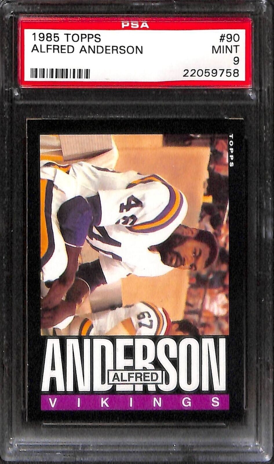 1985 Topps - #90 Alfred Anderson (RC) for sale online | eBay