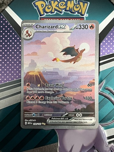 S&V 151 Charizard EX 199/165 Fresh Pull NM Special Illustration Rare | eBay