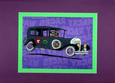 WACKY RACES - ANTHILL MOB PROFESSIONALLY MATTED PRINT Hanna Barbera | eBay