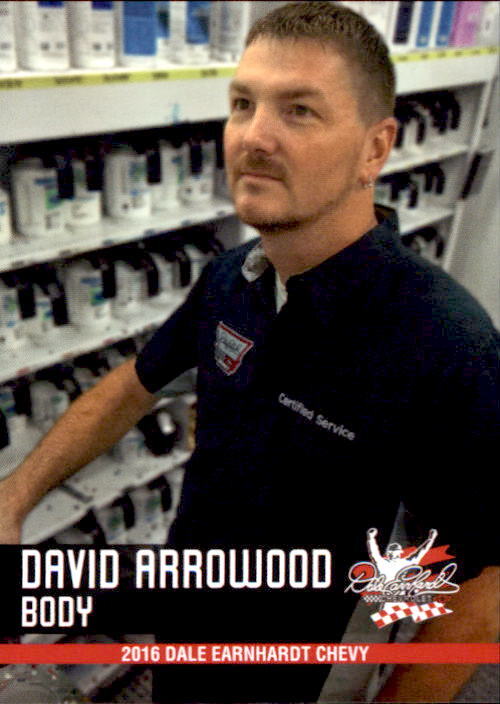 2016 Hickory Crawdads Update Choice #34 David Arrowood Paint Technician ...