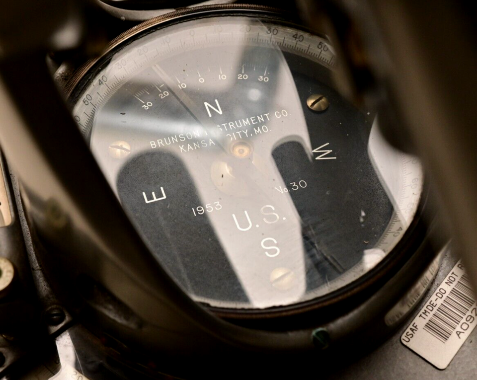 Brunson Transit 1953 No. 30 USAF Cold War Era Military Surveyors ...