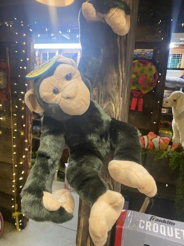 “Chance” The Chimpanzee Tiger Tale Toys VIAHART Plush Long Arms Hanging ...