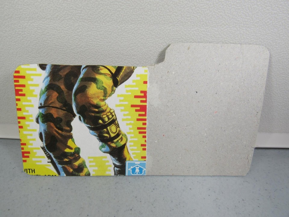 GI JOE -- 1986 BEACHHEAD file card - 10 + items = FREE SHIP -- GIJOE | eBay