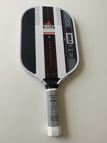 JOOLA BEN JOHNS PERSEUS PRO IV 16MM PICKLEBALL PADDLE RACKET 4th ...