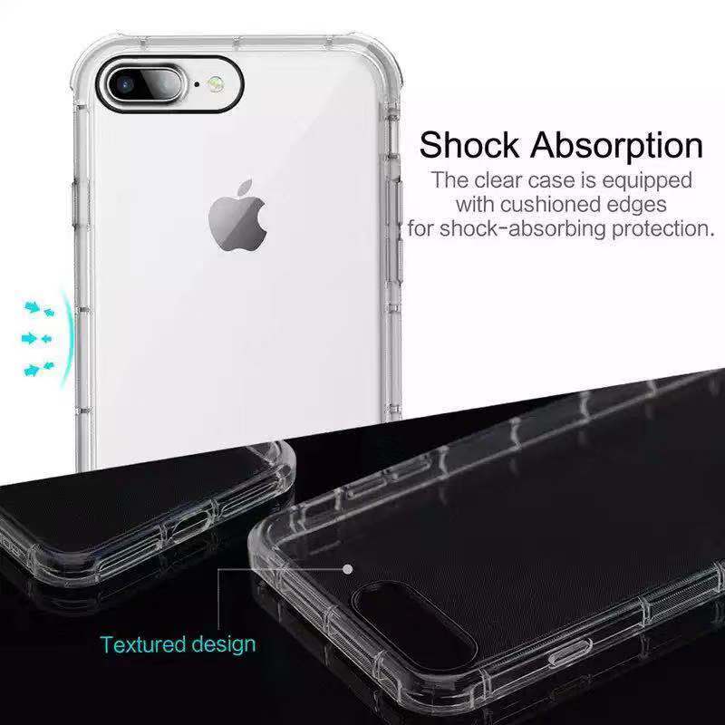 Clear Shockproof Protective Slim Case for iPhone 13 12 11 Pro Max XS XR ...