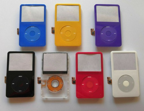 Front Face Plate &Turntable & Dots Apple iPod Classic Video 5 5.5th Gen ...