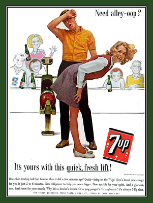 7Up, Retro metal Aluminium Sign vintage / man cave / Bar/ Pub | eBay