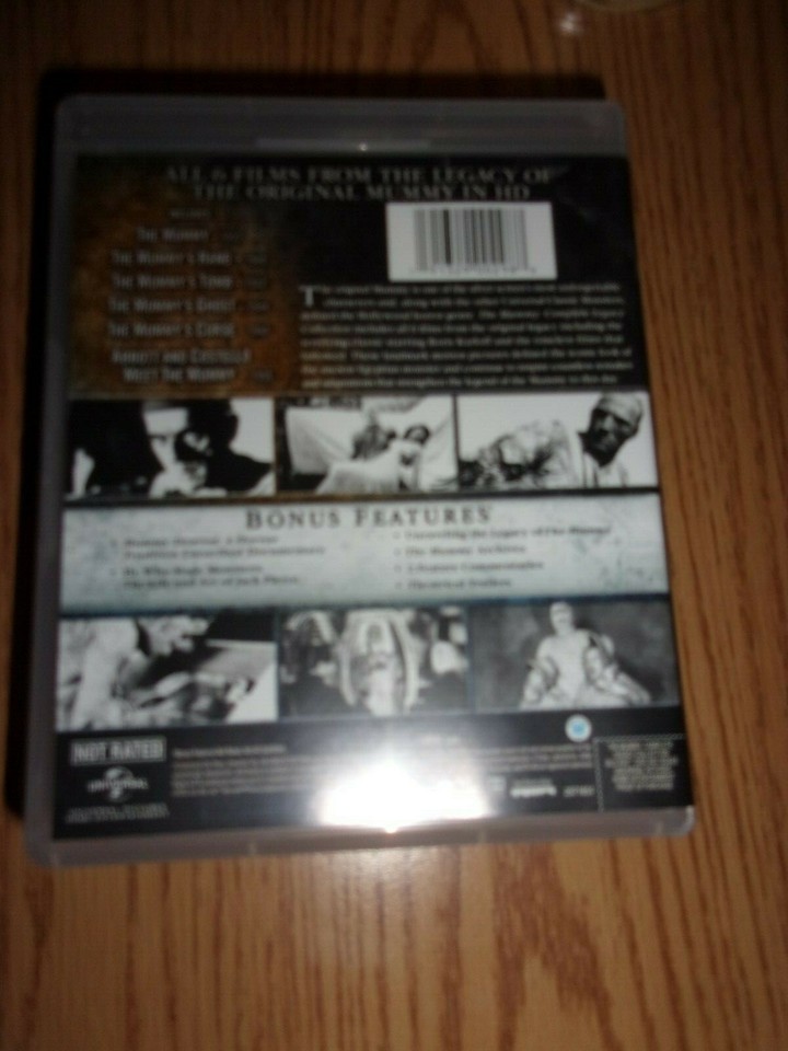 THE MUMMY COMPLETE LEGACY COLLECTION - BLU-RAY - NEW! | eBay
