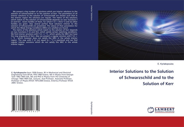 Interior Solutions to The Solution of Schwarzschild And to The Solution ...