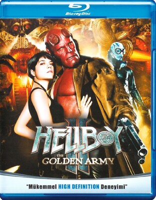Hellboy II: The Golden Army BLU-RAY Region B "Made in Turkey" "New" | eBay