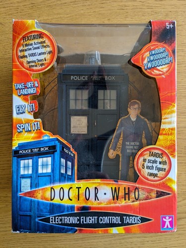 10th Doctor Who Flight Control TARDIS Light & Sound Electronic Police ...