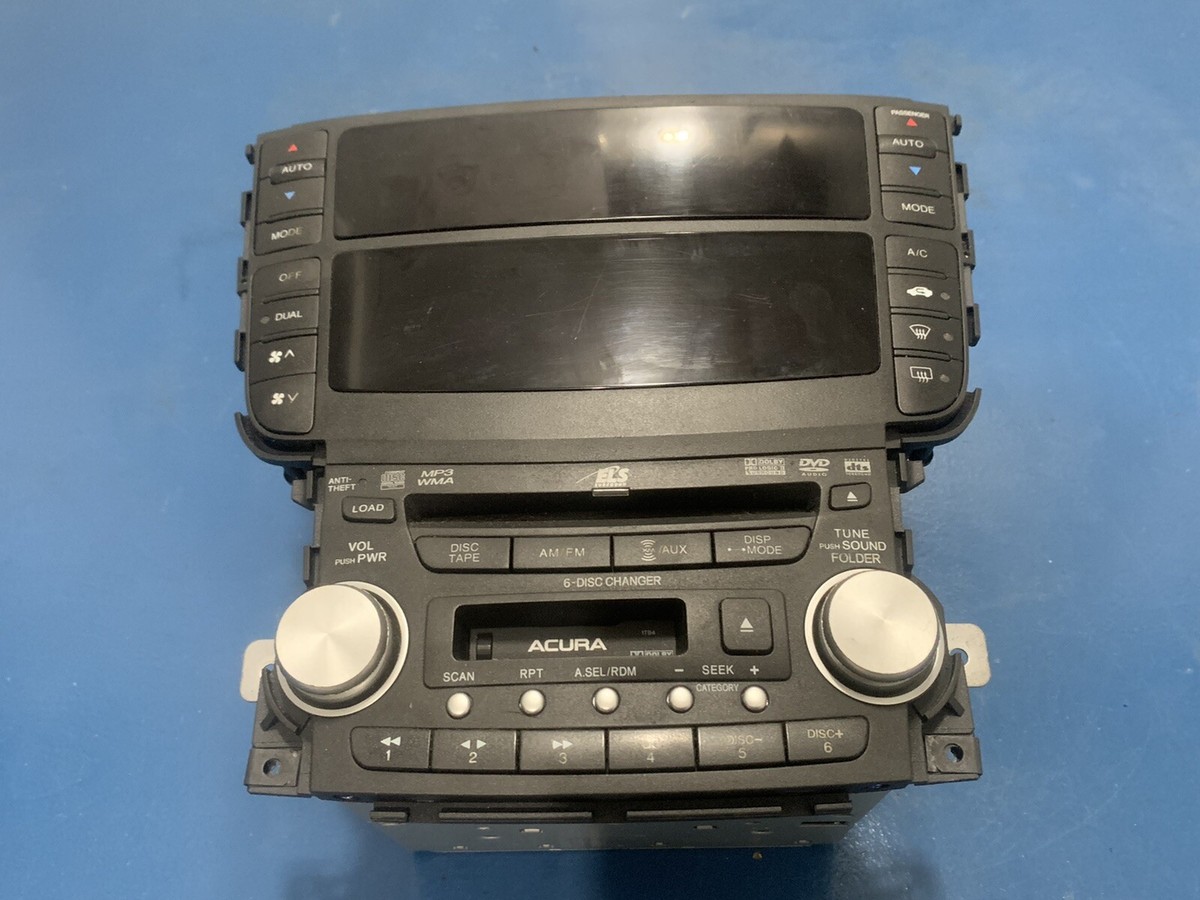 2007 Acura Tl Radio