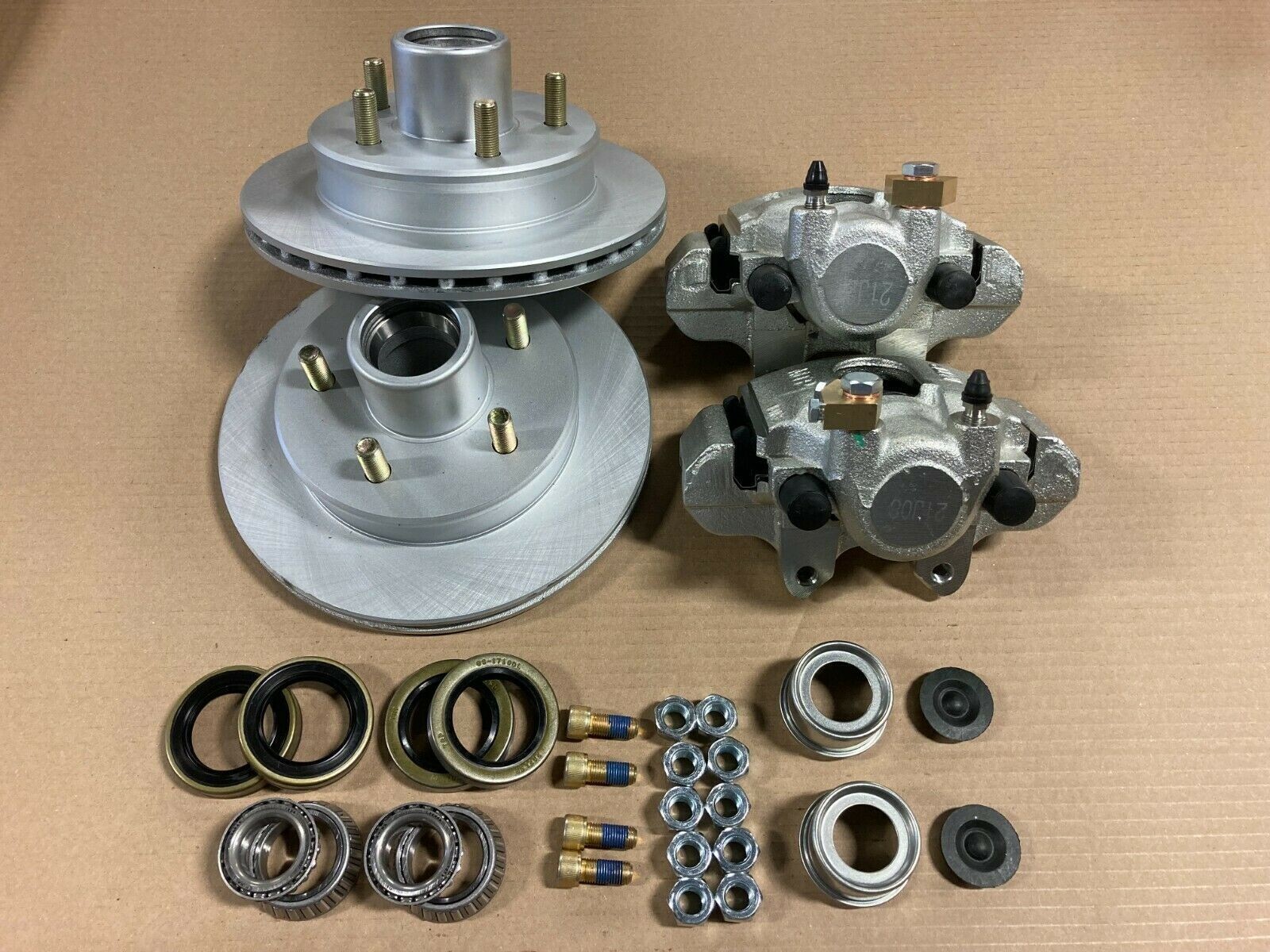 Disc Brake Kit 10" 3500# fits UFP Dexter Hydraulic Boat Trailer Axle ...