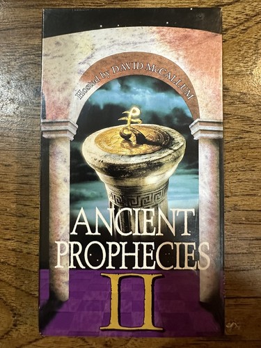 Ancient Prophecies II VHS Conspiracy Theory Brand New Factory SEALED 63634009924 | eBay