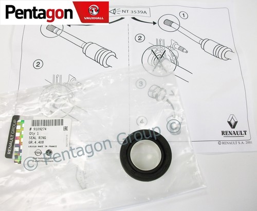 New Genuine Vauxhall Vivaro A/B Movano A/B Driveshaft Seal Ring 9109274 ...