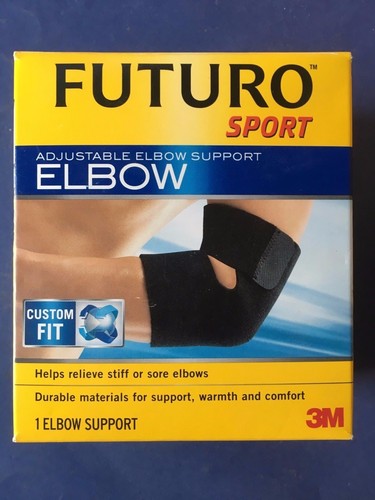 FUTURO Sport Adjustable Elbow Support 09038 helps relieve stiff or sore ...