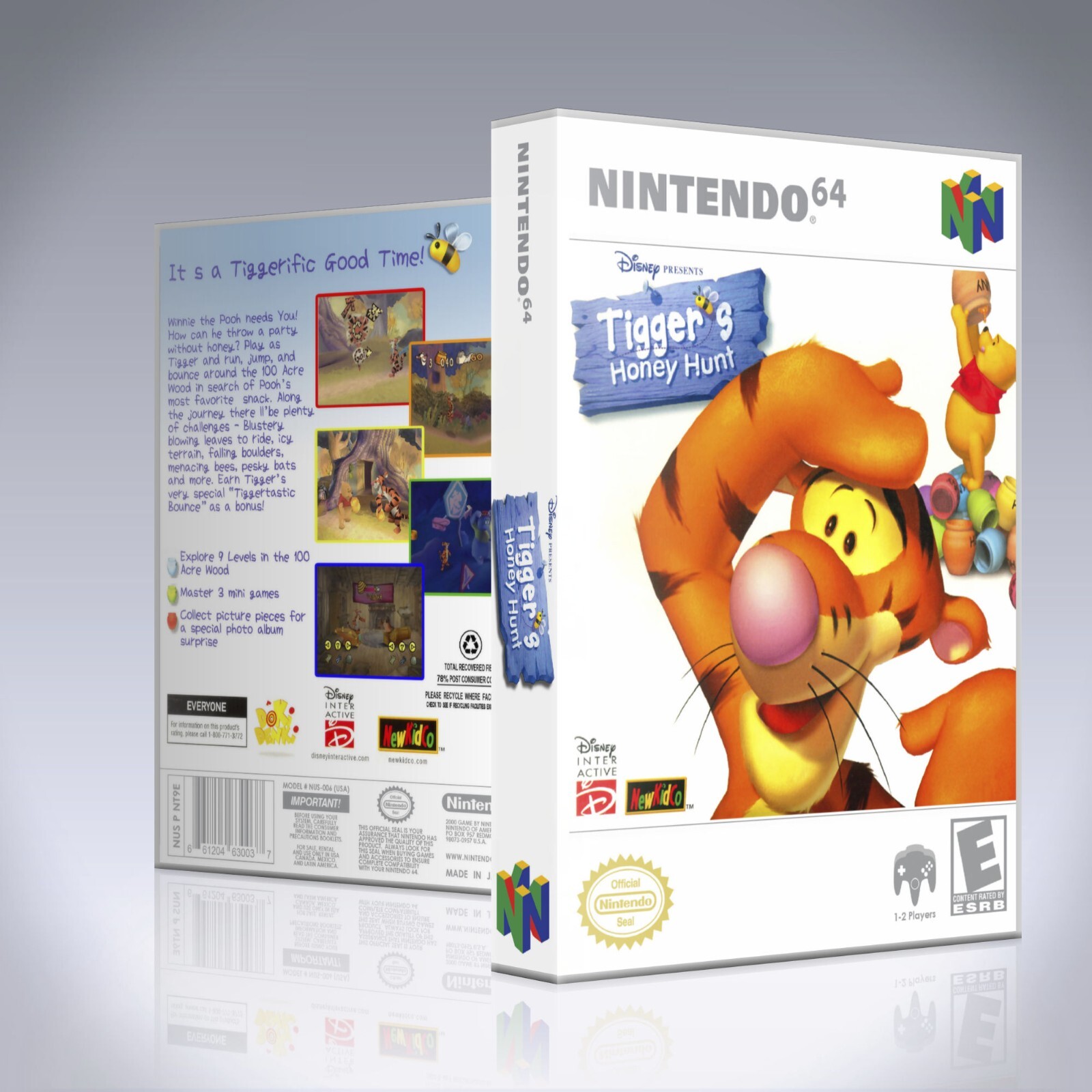 Nintendo 64 Case - NO GAME - Tiggers Honey Hut | eBay