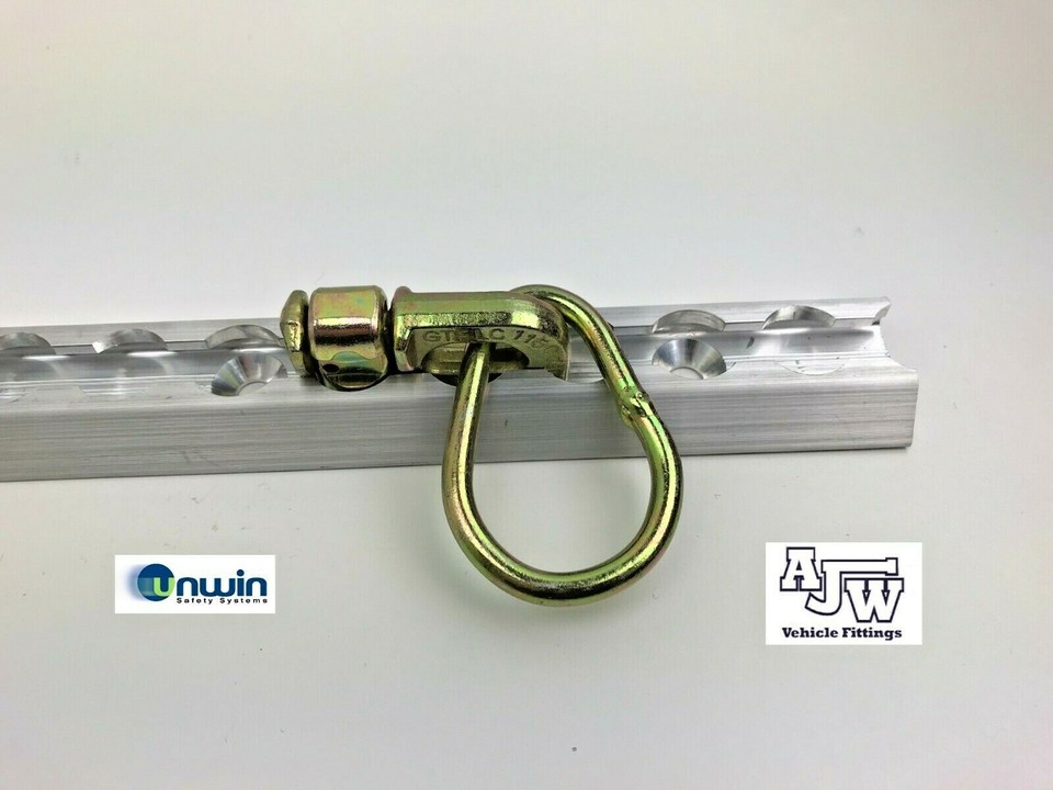 1 x 20" UNWIN KOLLER Surface Rail + 2 x Ring Track Camper Motorhome Van ...