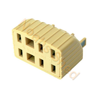 2 x Australian Telephone Socket 605 Plug to 2 x 610 Double Adaptor ...