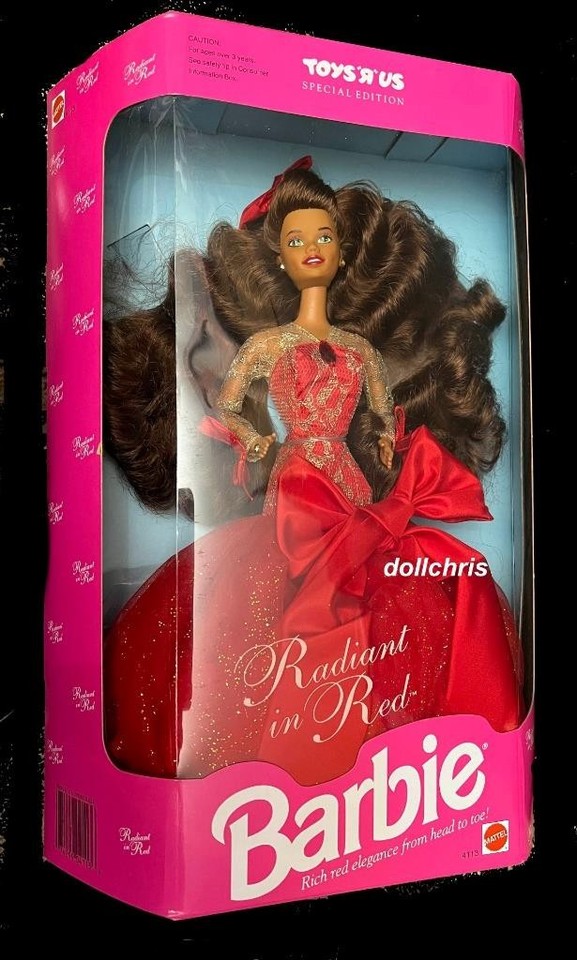 AA Radiant in Red Barbie Doll African American Special Edition Toys R ...