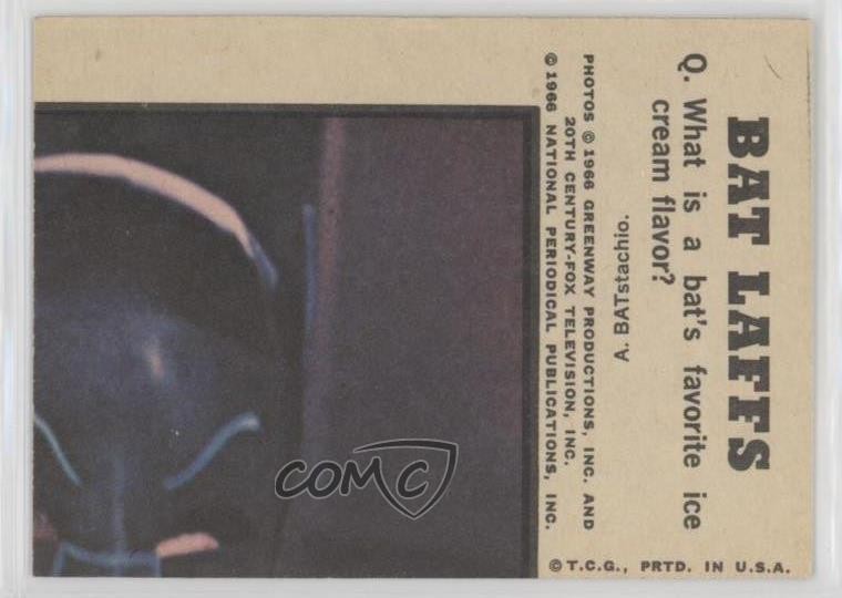 1966 Batman Bat Laffs Penguin Burgess Meredith (No Movie Promo on Back ...