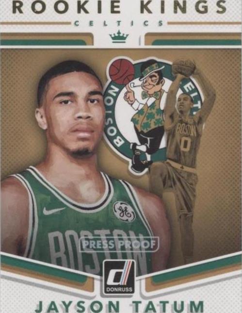 2017-18 Panini Donruss - Rookie Kings Jayson Tatum #3 Press Proof (RC ...