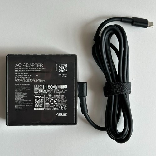 ASUS 100W USB-C Adapter Charger A20-100P1A for ASUS ROG Flow X13 Z13 ...