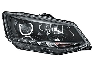 HELLA Halogen|Dual Headlight Headlight Right Fits SKODA Fabia ...