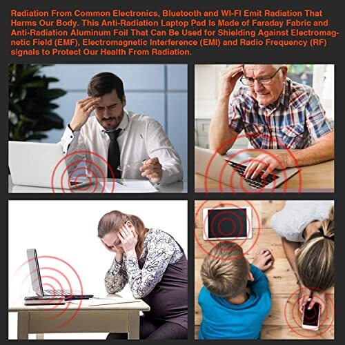 Laptop Protection Shield Anti Radiation & Heat Shielding Laptop to ...