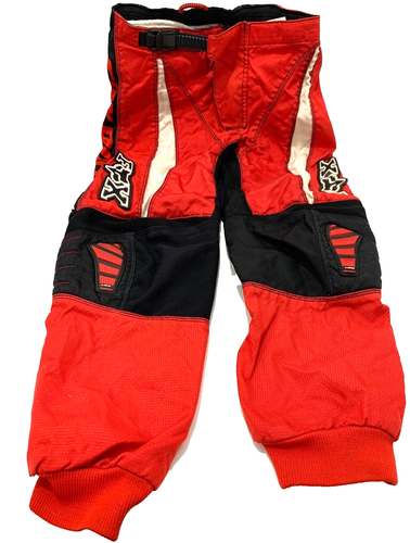 Fox Racing Girls/Boys 180 Padded Dirt Bike Motorcycle Pants 10/26 red ...