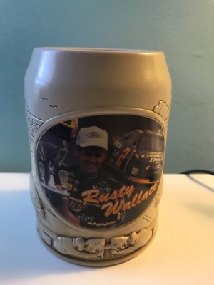 1995 Rusty wallace beer stein | eBay
