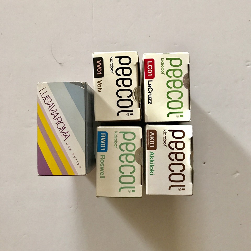 Toy2r 3" Qee Luisaviaroma Sandrokan & Kidrobot eBoy Peecol Vinyl Toy ...