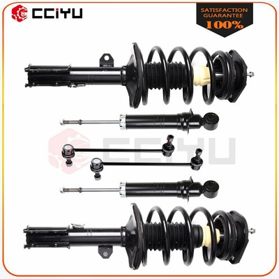 For 2003-08 Toyota Matrix Rear Shocks Front Complete Struts Sway Bar ...