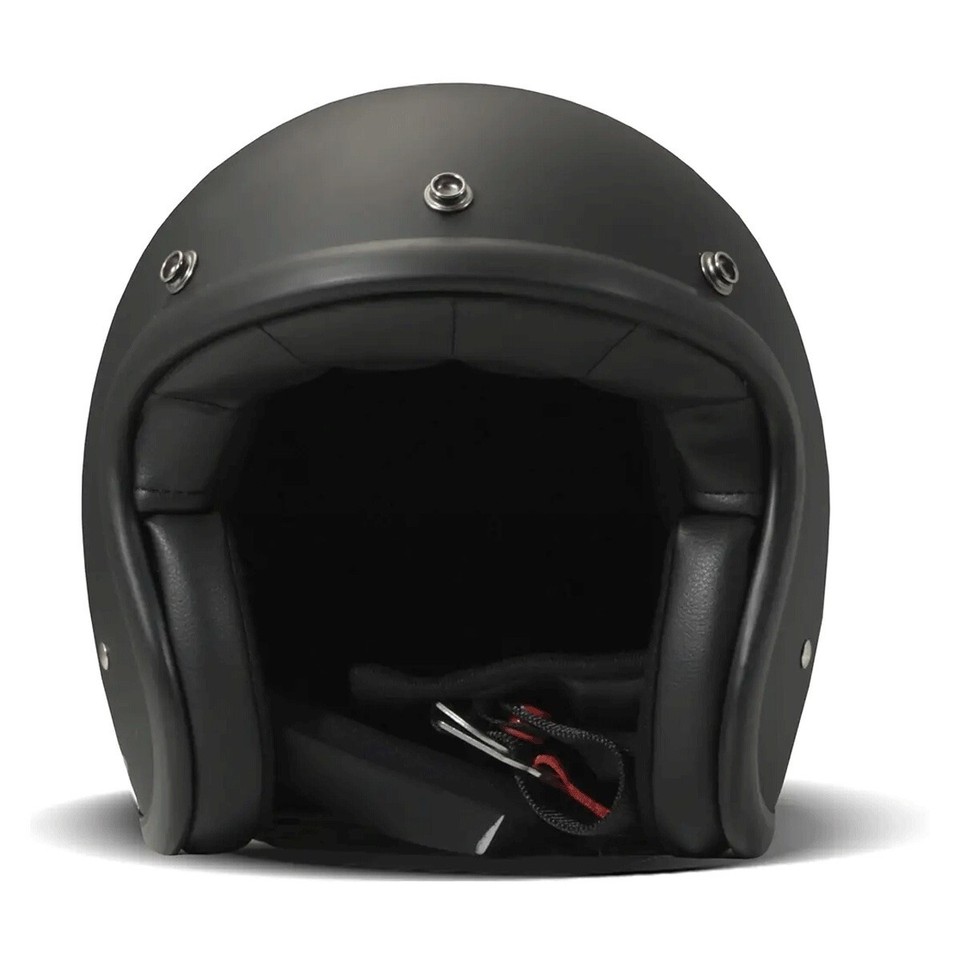 DMD Jet Retro Low Profile Open Face Motorcycle Helmet - All Colours ...