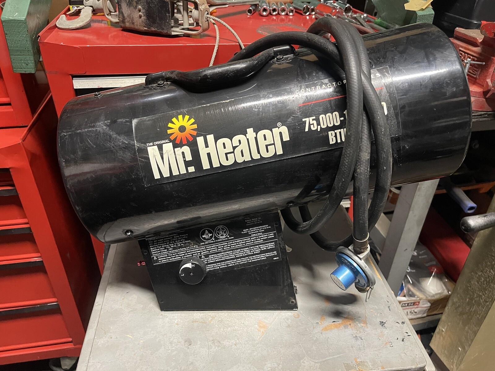 Mr Heater MH170FAVT Portable Propane Forced Air Heater | eBay