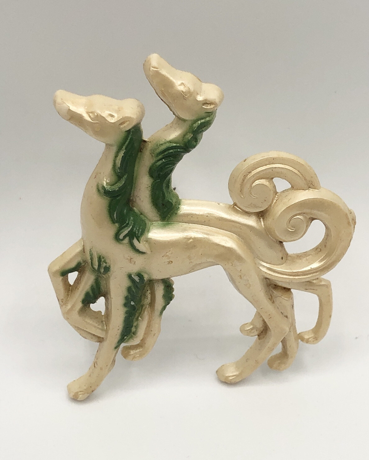 Vintage Plastic Celluloid 1920s Art Deco Flapper Dog … - Gem