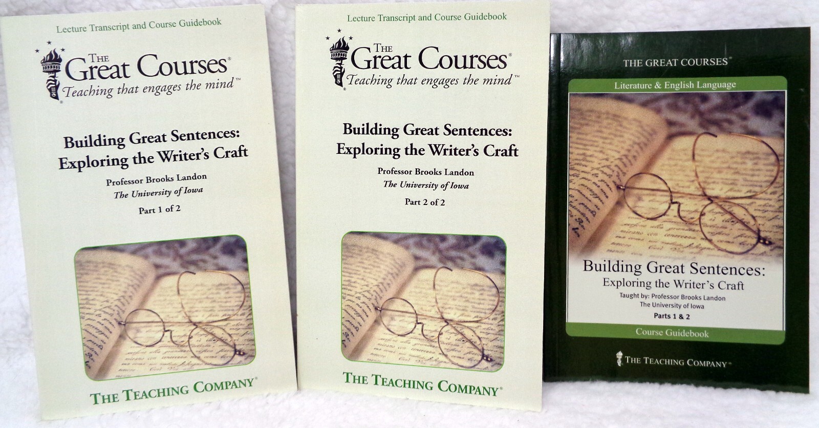 The Great Courses: Building Great Sentences Lecture Transcript 1 & 2 ...