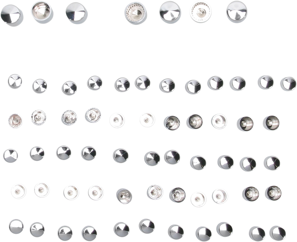 Drag Specialties Engine Bolt Cover Kit Chrome 2401-0696 | eBay