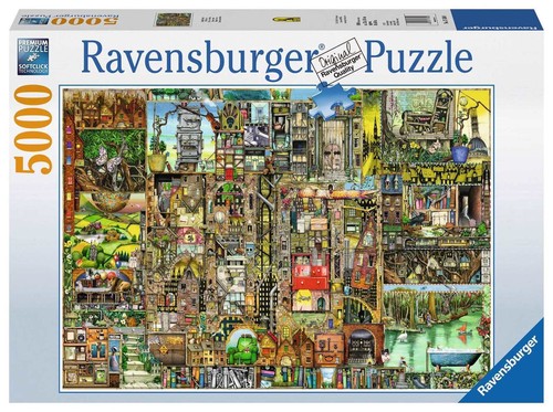 NEW! Ravensburger Colin Thompson Bizarre Town 5000pc Puzzle ...
