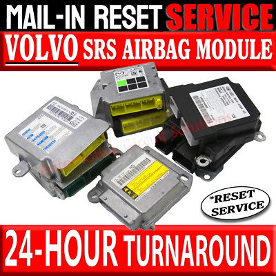 VOLVO SRS AIRBAG CONTROL MODULE [*RESET REPAIR SERVICE] | eBay