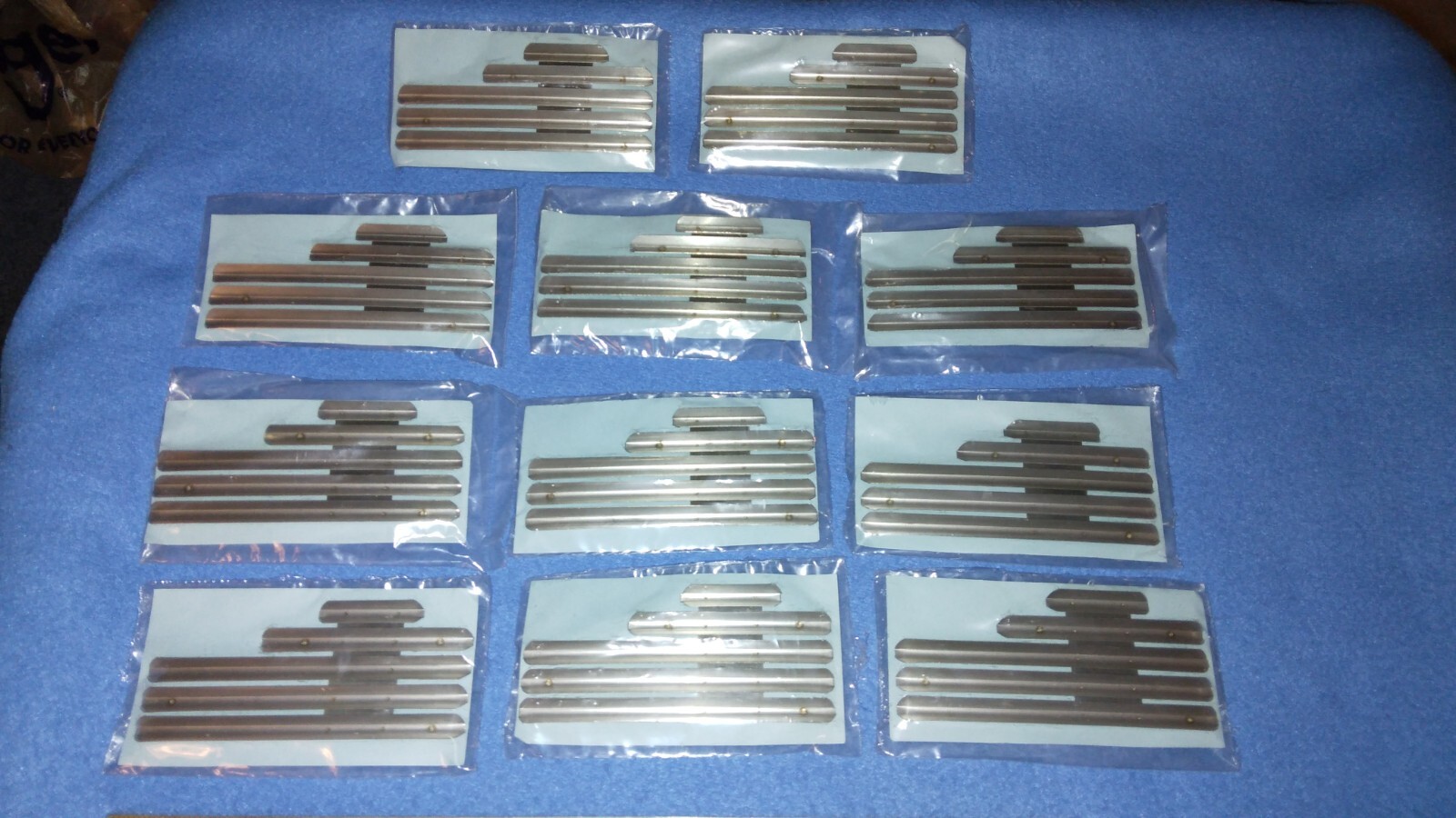 LOT OF 11 - GENUINE U.S. RIBBON MOUNTING BARS: FITS 12 RIBBONS - NEW ...