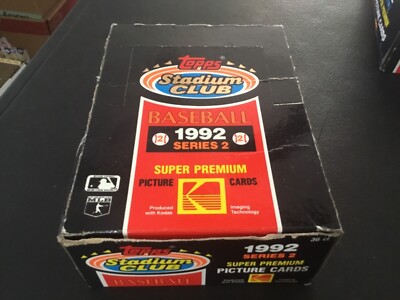 1992 Stadium Tops Series 2 Baseball Card Packs (31) Total Packs | eBay