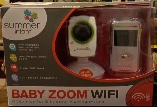 Summer Infant Baby Zoom WIFI Video Monitor & Internet Viewing System | eBay
