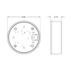 BEA 10BOX6RNDSM 6-inch Round Surface Mount Box for BEA 10MS21 10MS31 ...