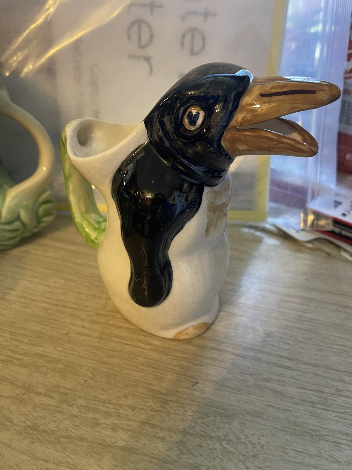Vintage Penguin Pitcher Ceramic Creamer Vase | eBay