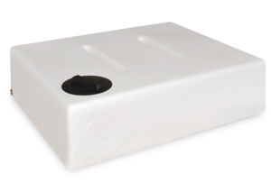 400L Litre Flat Plastic Water Storage Tank Window Cleaning Camping ...