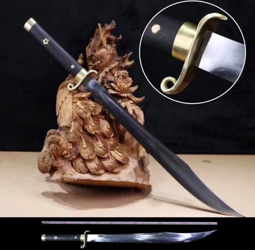 War Falchion Broadsword Sword Dao Battle Ready High Carbon Steel Weapon ...