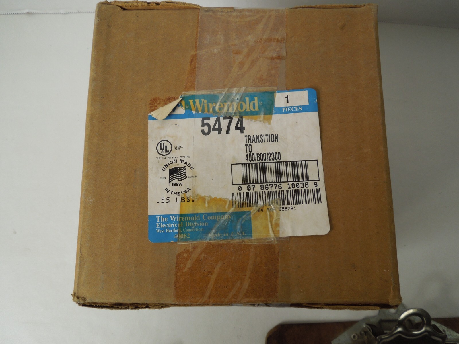 Wiremold 5474 Ivory 5400 series racewayTransition Fitting - NEW | eBay