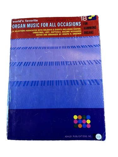 World's Favorite Organ Music For All Occasions For Hammond Organs 76 ...