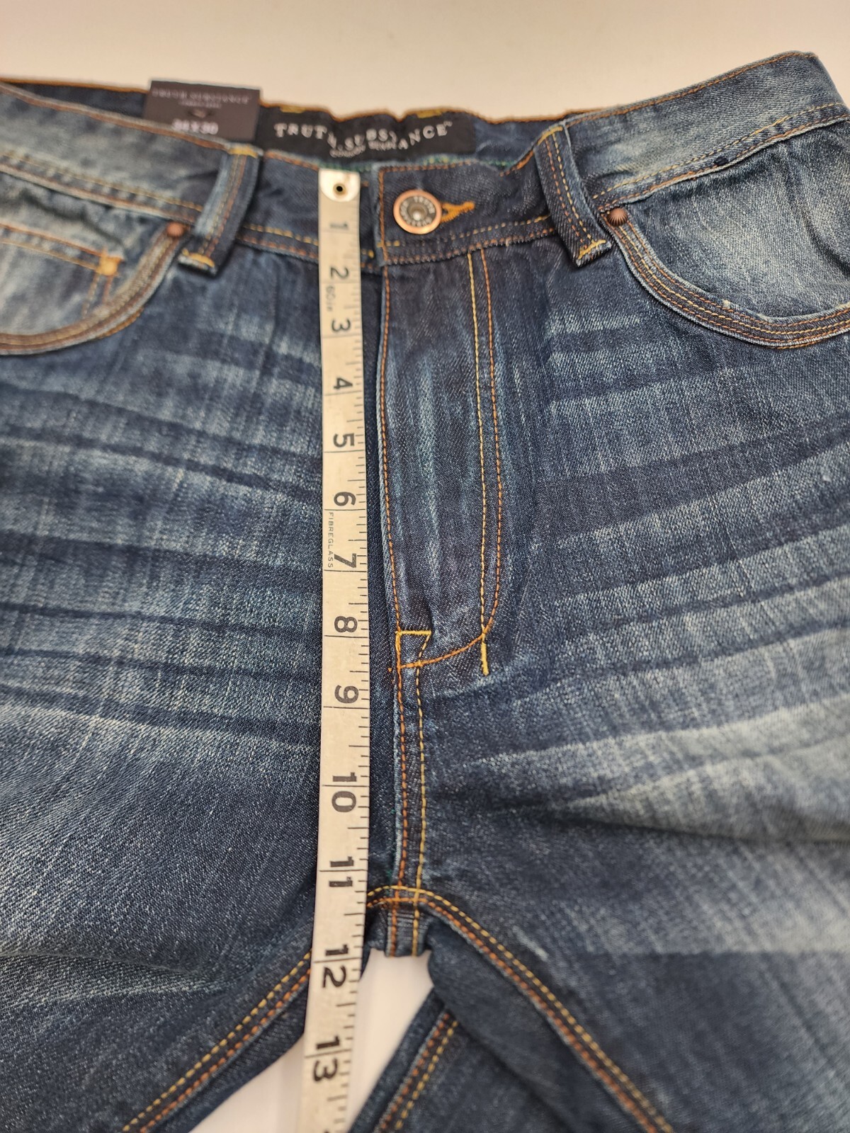 NWT Truth Justice Common Sense Distressed Straight Leg 34x30 Mens Jeans ...